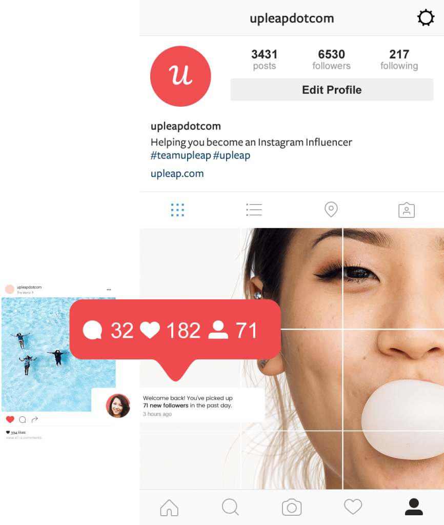 Get Real Instagram Followers With Upleap